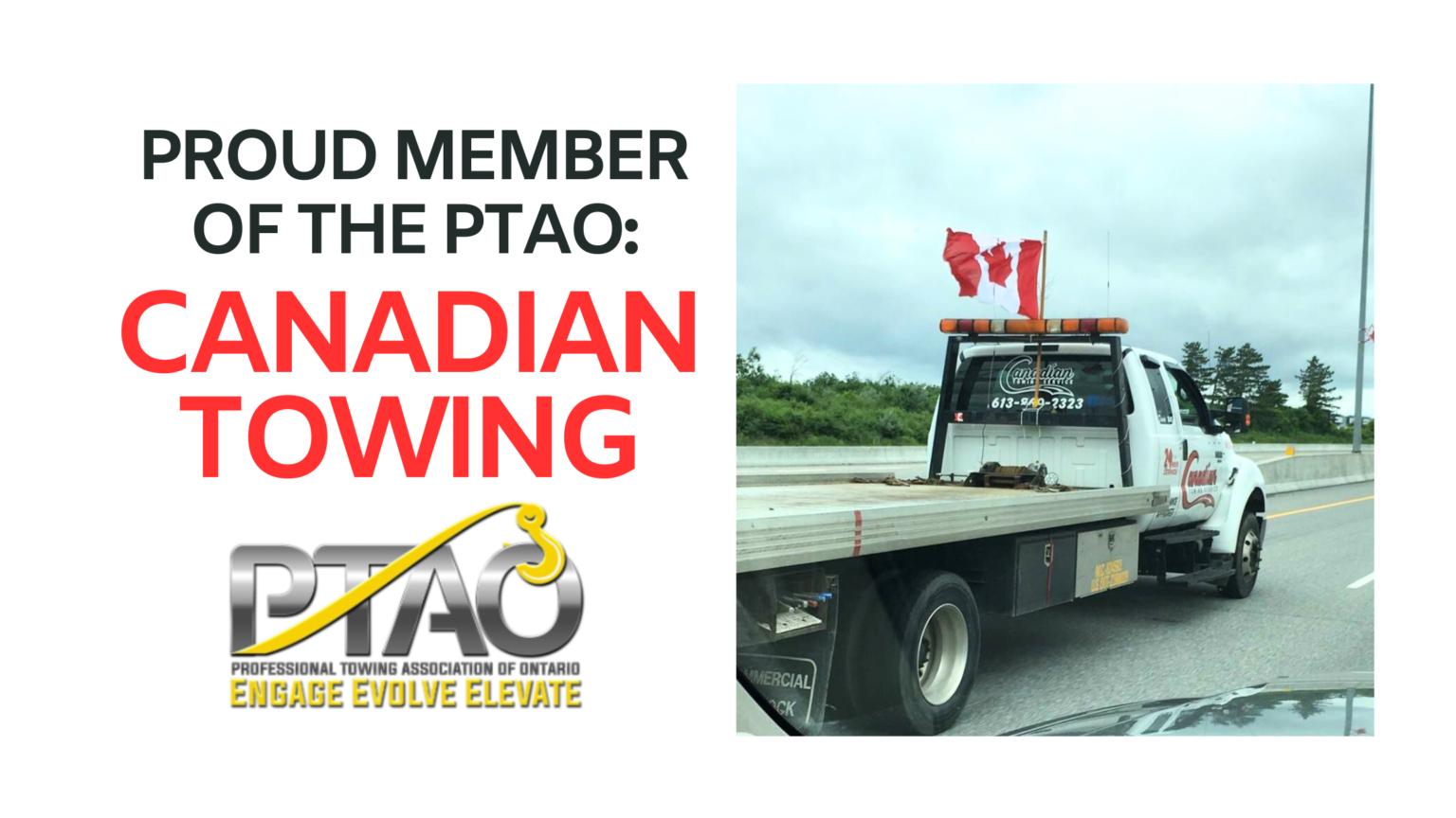 Canadian Towing: Proud Member Of The PTAO