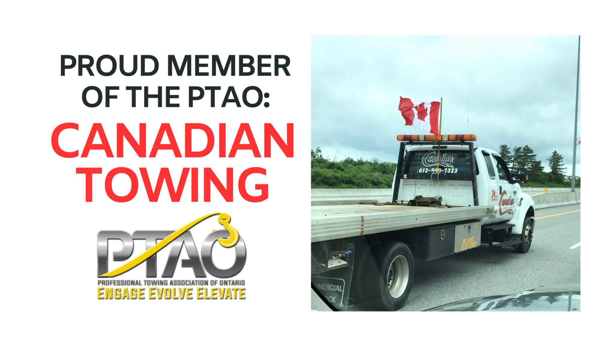Canadian Towing: Proud Member Of The PTAO